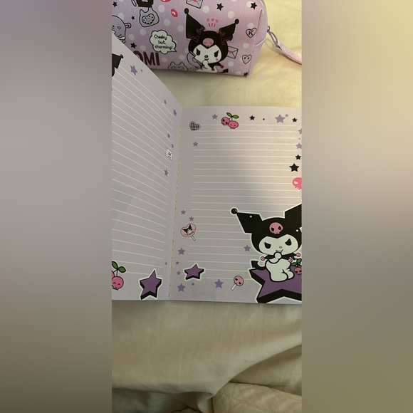 Sanrio | Office | Kuromi Notebook And Pencil Case | Poshmark